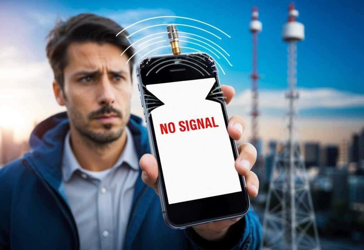 Antena celular quebrou - Revista Tech