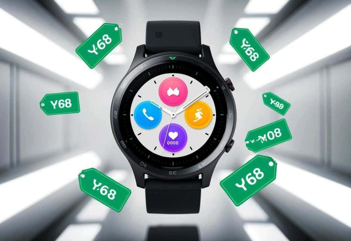Smartwatch Y68 - Onde comprar mais barato? - Revista Tech