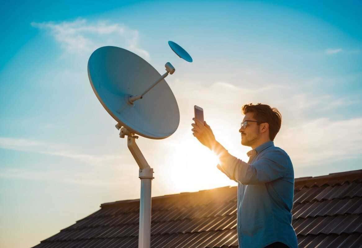 Como apontar antena Sky gato com celular? - Revista Tech