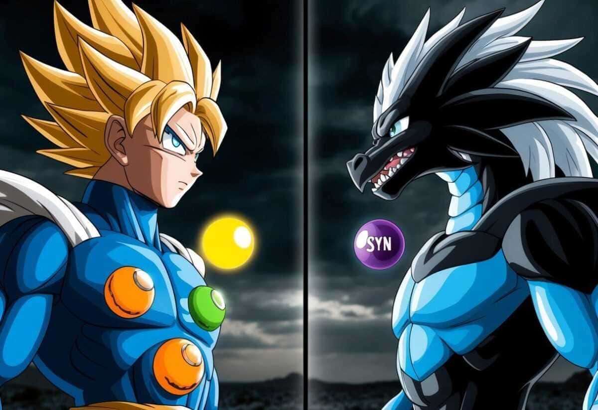 Omega Shenron vs. Syn Shenron: A Luta pela Dominância das Esferas do ...