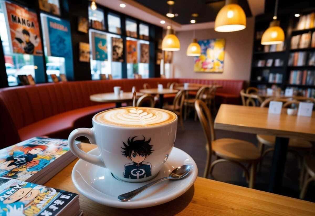 Café Mangá: O Encontro Perfeito entre Café e Arte em Quadrinhos ...
